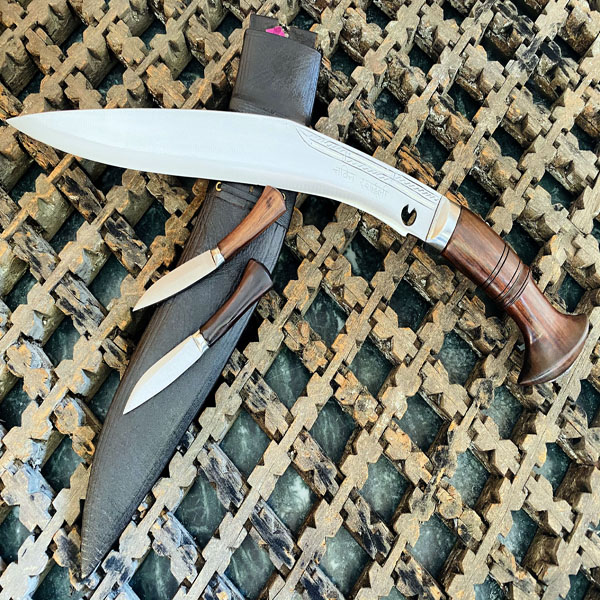 33cm Long stick tang Limbu One Sirupate Khukuri - Kukri House