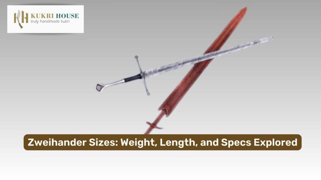 Zweihander Sizes: Weight, Length, and Specs Explored | Kukri House